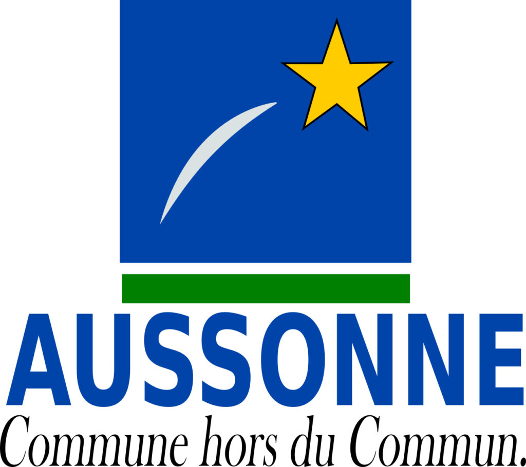 Recréation du format vectoriel du logo de la ville d'Aussone suite a ...